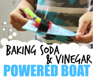 How To: Build a Baking Soda and Vinegar Powered Boat - WEMADEIT
